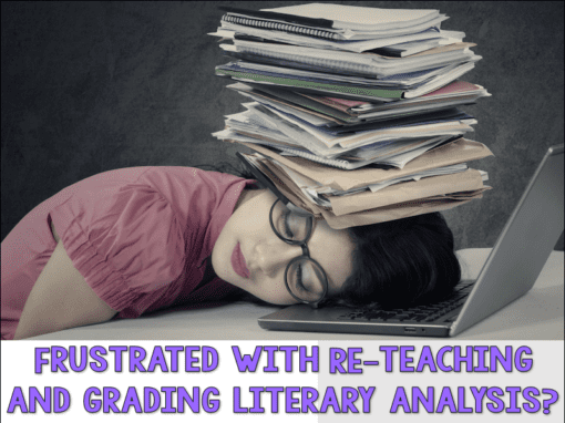 The Secret to Teaching Writing Literary Analysis - www.teach2write.com